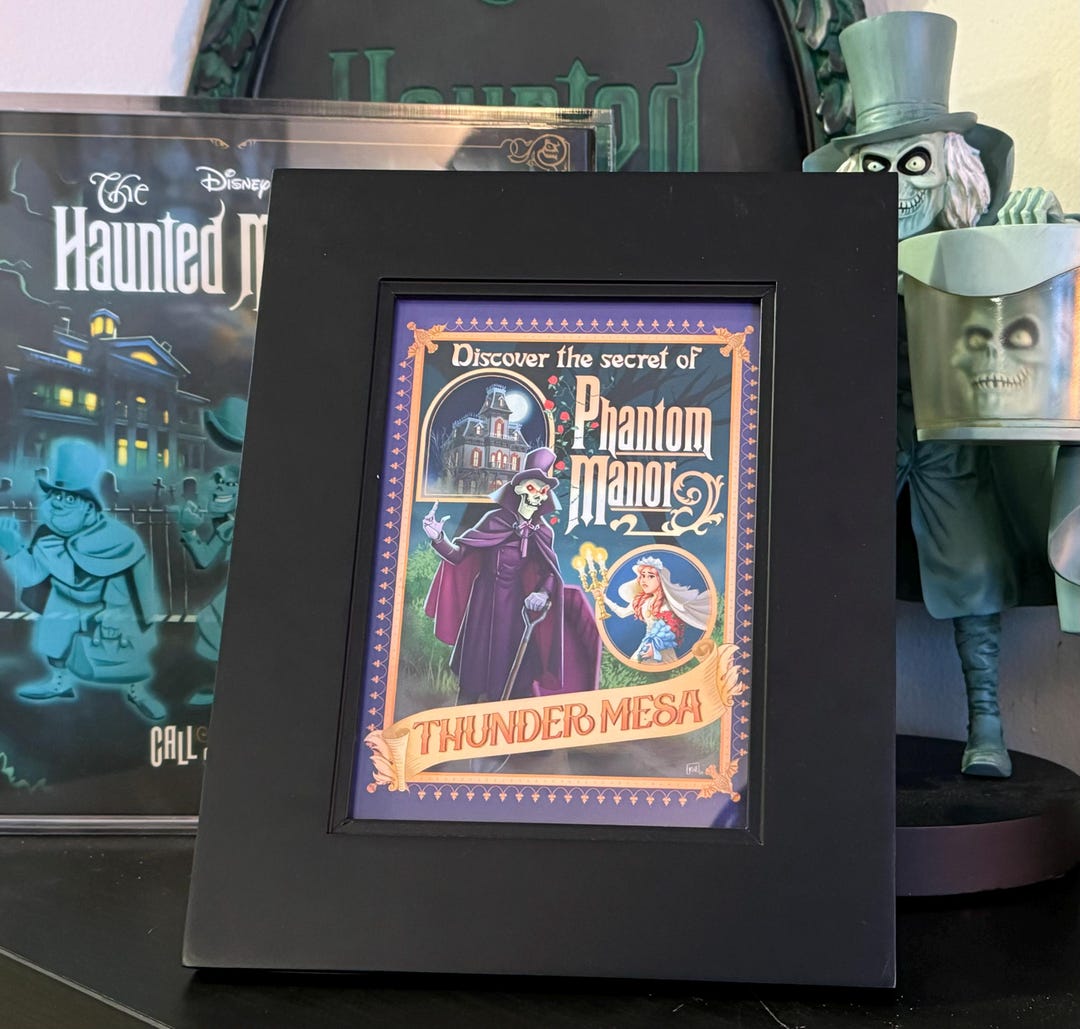 Phantom Manor Mini Print (5 in X 7 In) - Etsy