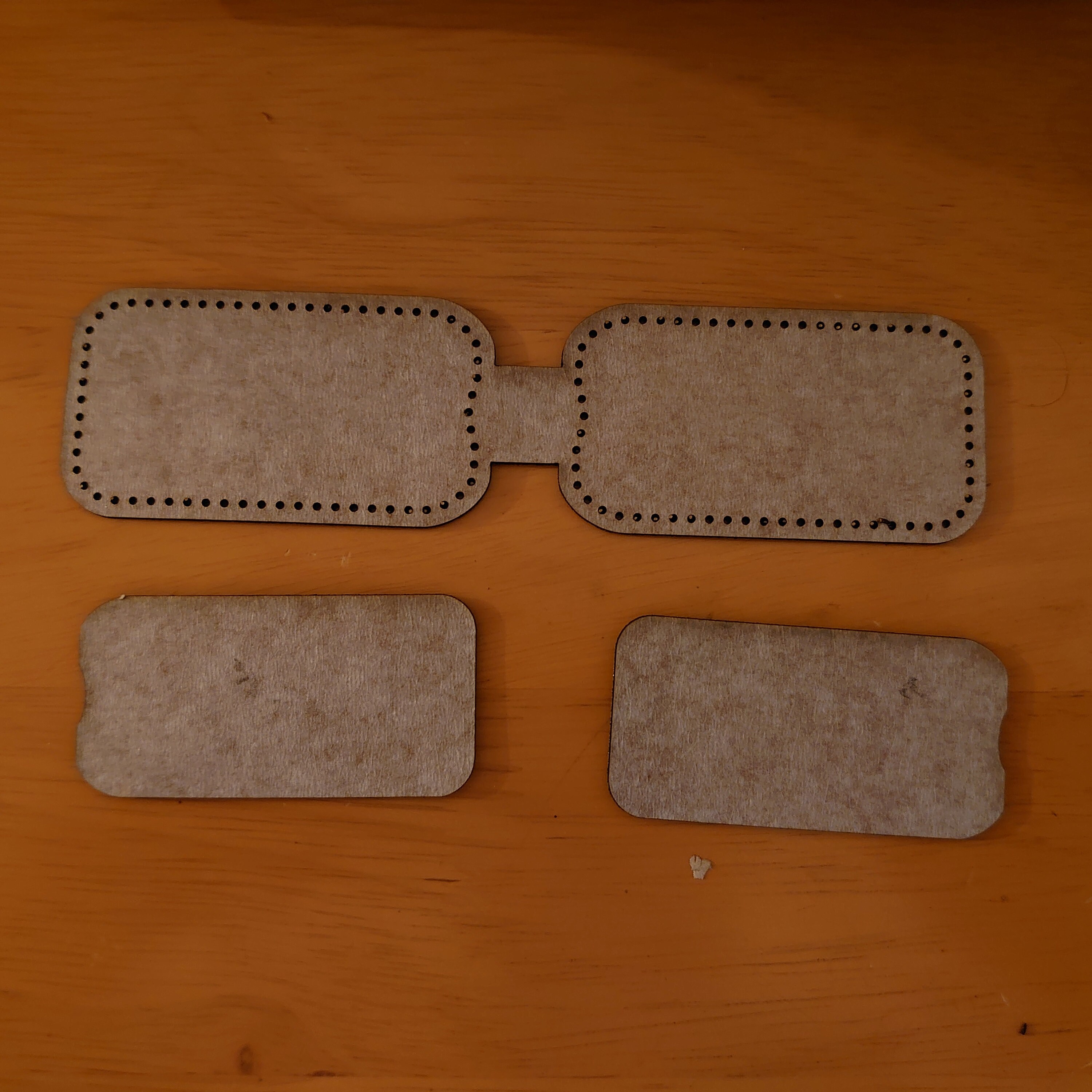 Leather Keychain / Keyfob Template for Glowforge / Laser Cutter ...