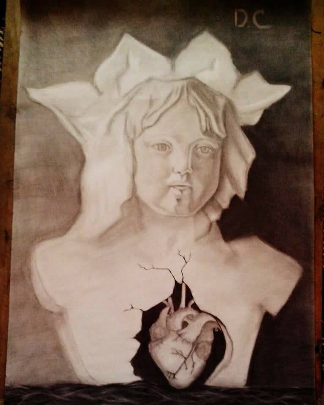 Angel Drawing Pancel A2 - Etsy