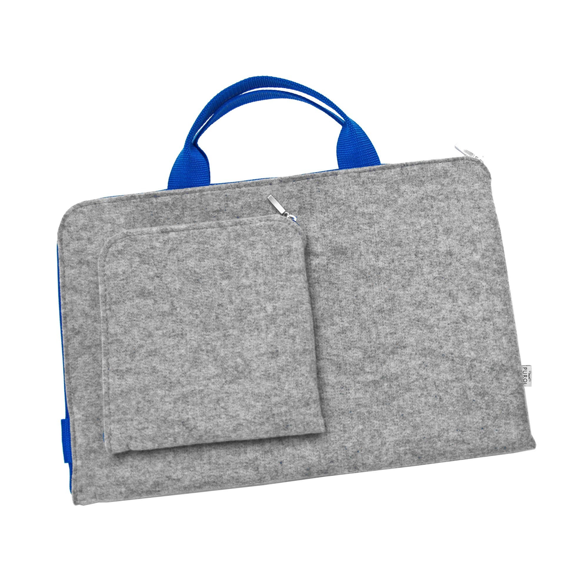 LAPTOP FELT SLEEVE Macbook Cover With Hands Blue Zipper - Etsy