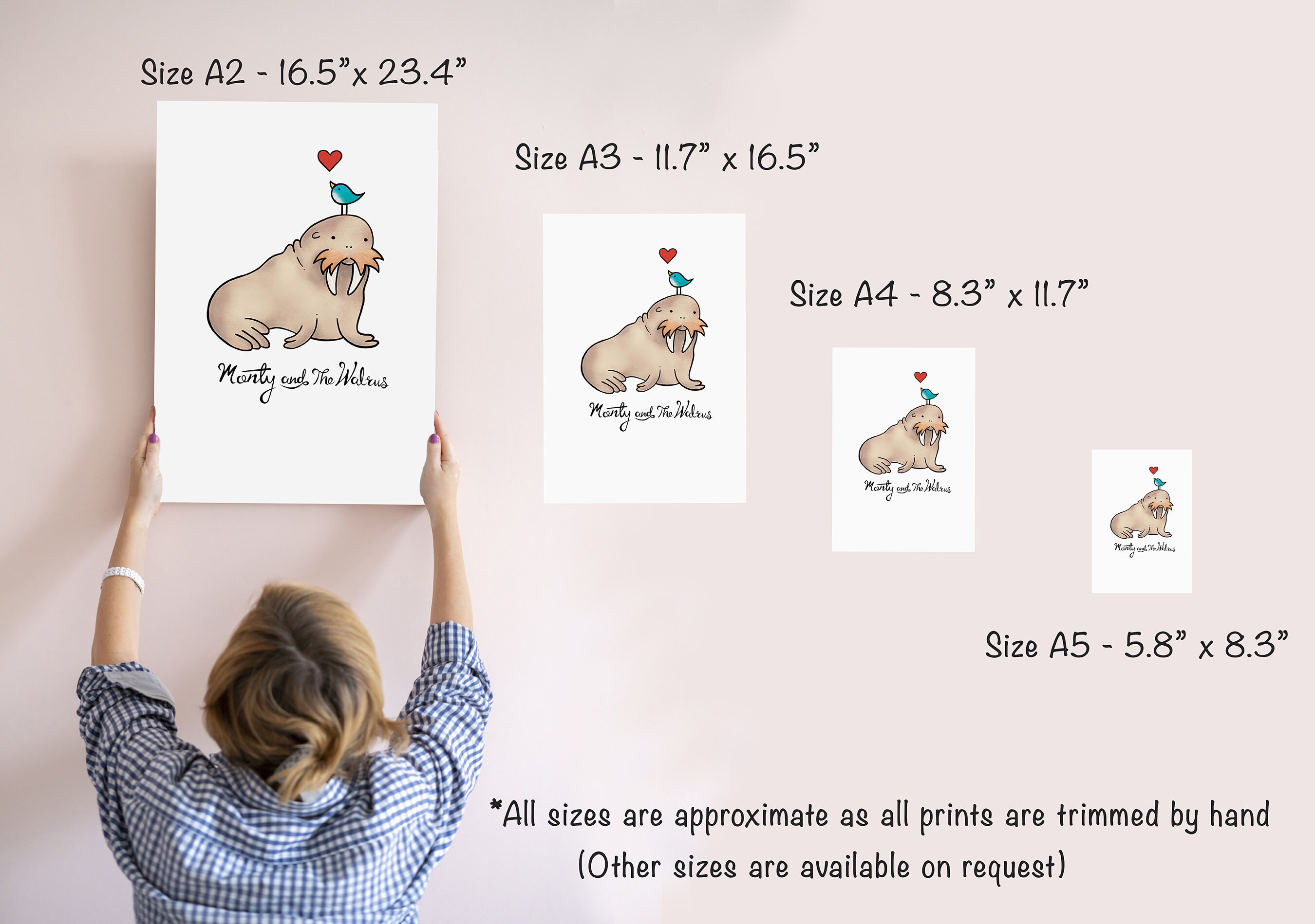 Bug Alphabet Print ABC Poster Children's Print Wall - Etsy