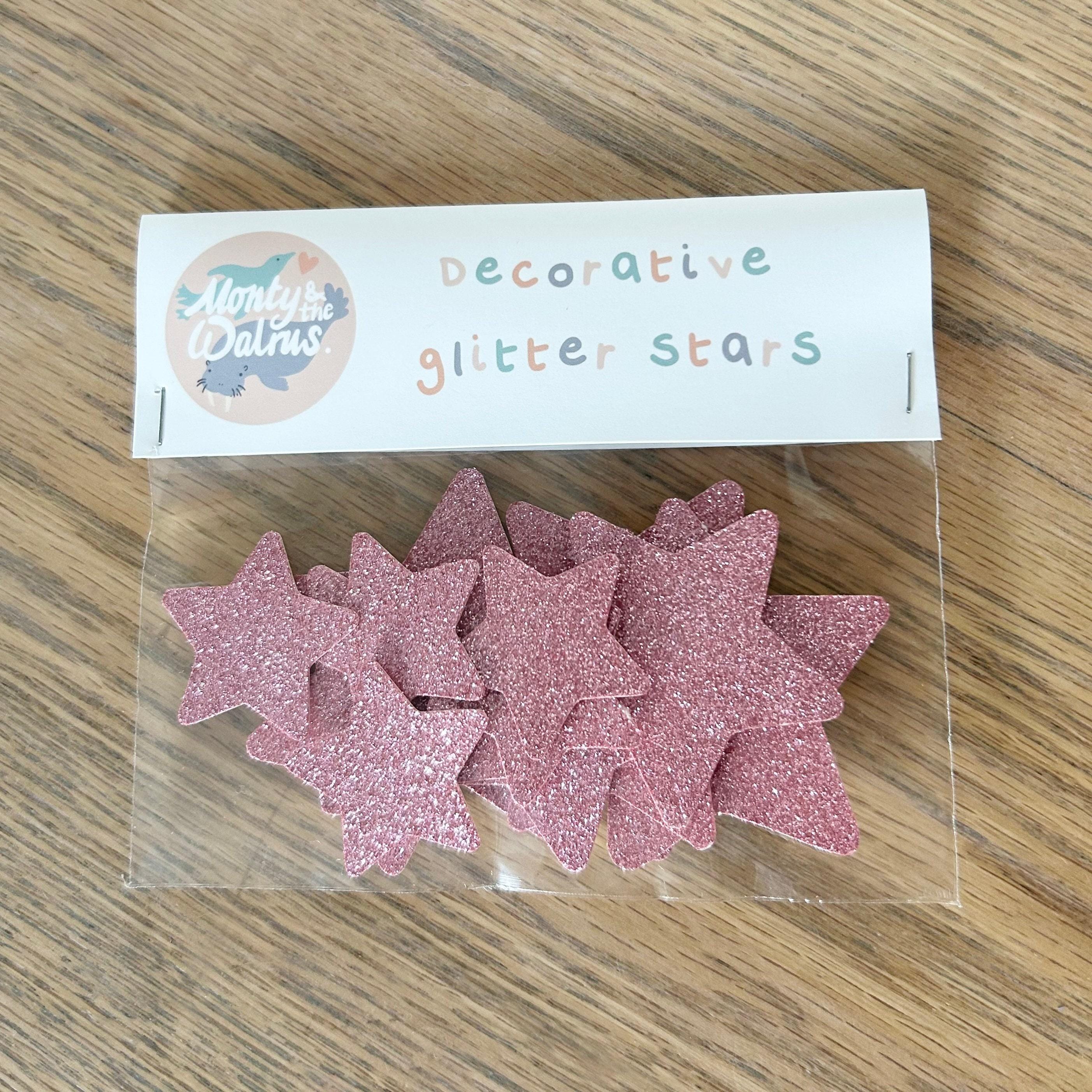 Glitter Wall Stars, Kids Room Decor, Sparkly Stickers - Etsy