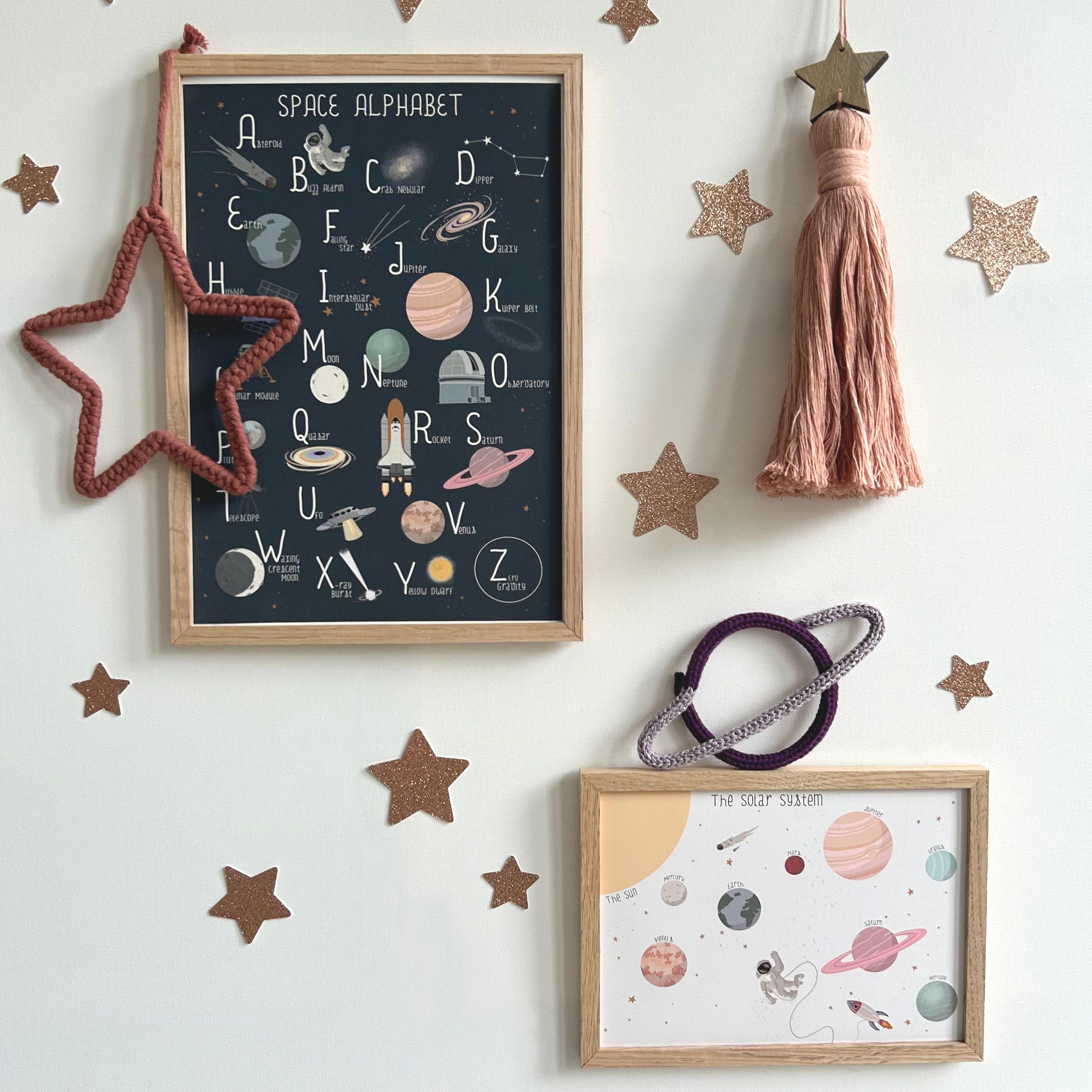 Glitter Wall Stars, Kids Room Decor, Sparkly Stickers - Etsy