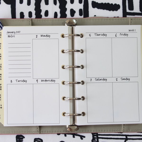 Planner Inserts - Etsy