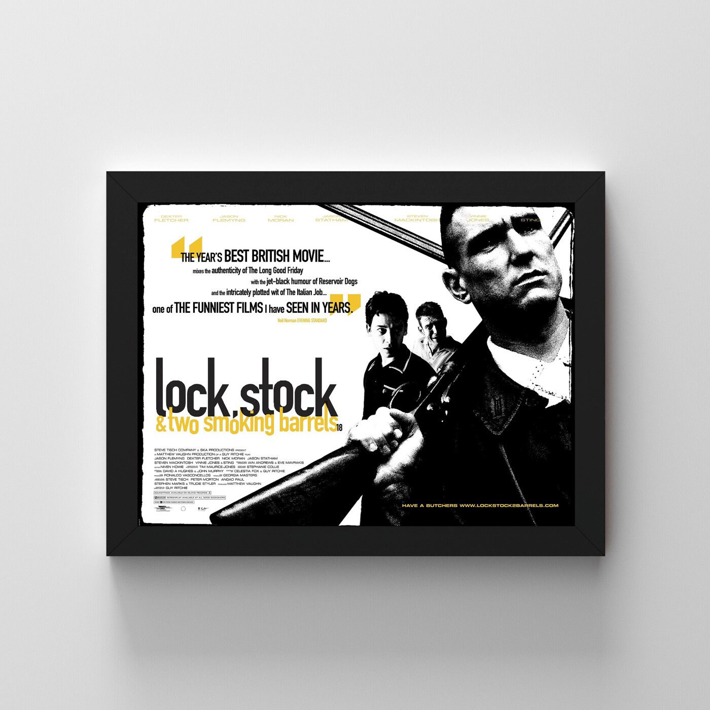 Lock Stock And Two Smoking Barrels Movie Poster