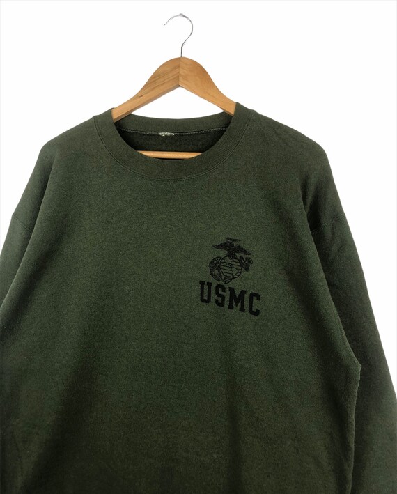 Vintage 80s United States Marine Corps USMC Crewneck - Gem