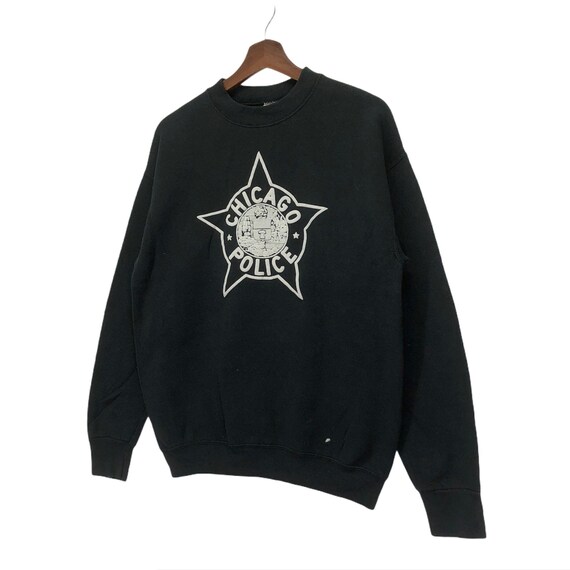 Vintage 90s Chicago Police Department Crewneck - Gem