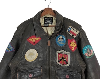 Vintage AVIREX TYPE G-1 Us Navy Leather Bomber Jacket - Etsy Vintage AVIREX TYPE G-1 Us Navy Leather Bomber Jacket - Etsy