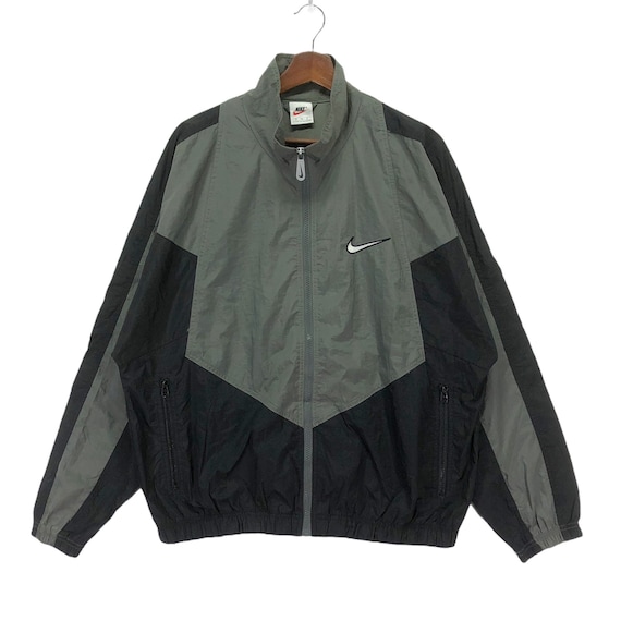 Vintage 90s Nike Swoosh Sportswear Light Jacket - Gem