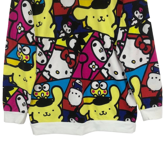 Vintage Hello Kitty Characters And Friends Fullprint … - Gem