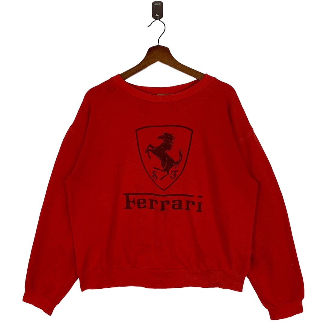 Vintage Ferrari Motorsport Pullover Jumper Crewneck Sweatshirt - Etsy