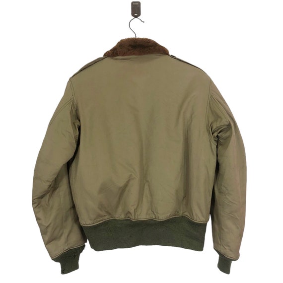 Vintage Type B-10 The Real Mccoy Bomber Zipper Jacket - Gem