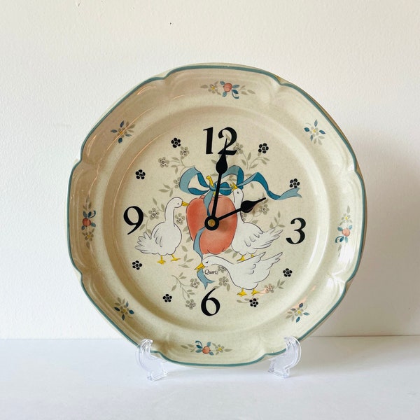 China Plate Clock - Etsy