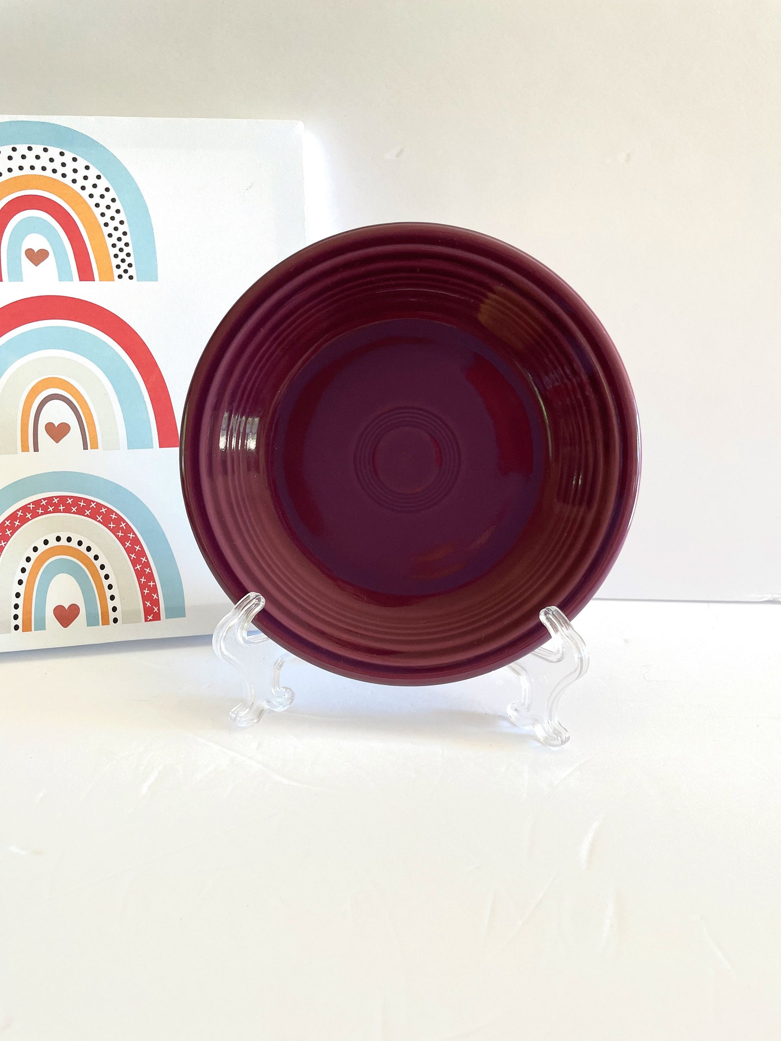 Fiesta Heather 6 Piece Place Setting Discontinued HLC Heather - Etsy