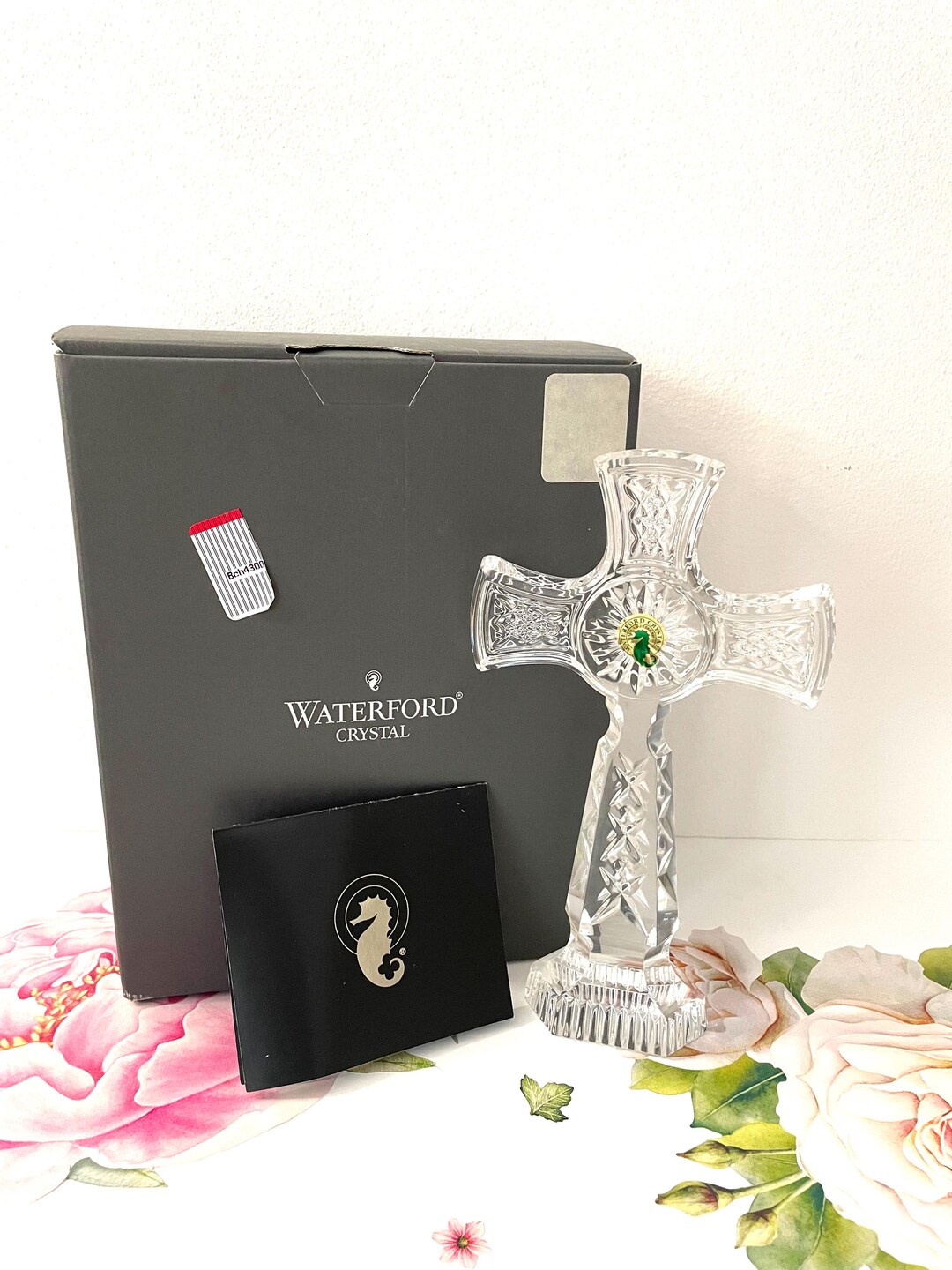 Waterford Crystal Standing Cross, Waterford 9" Kilree Cut Crystal Cross ...