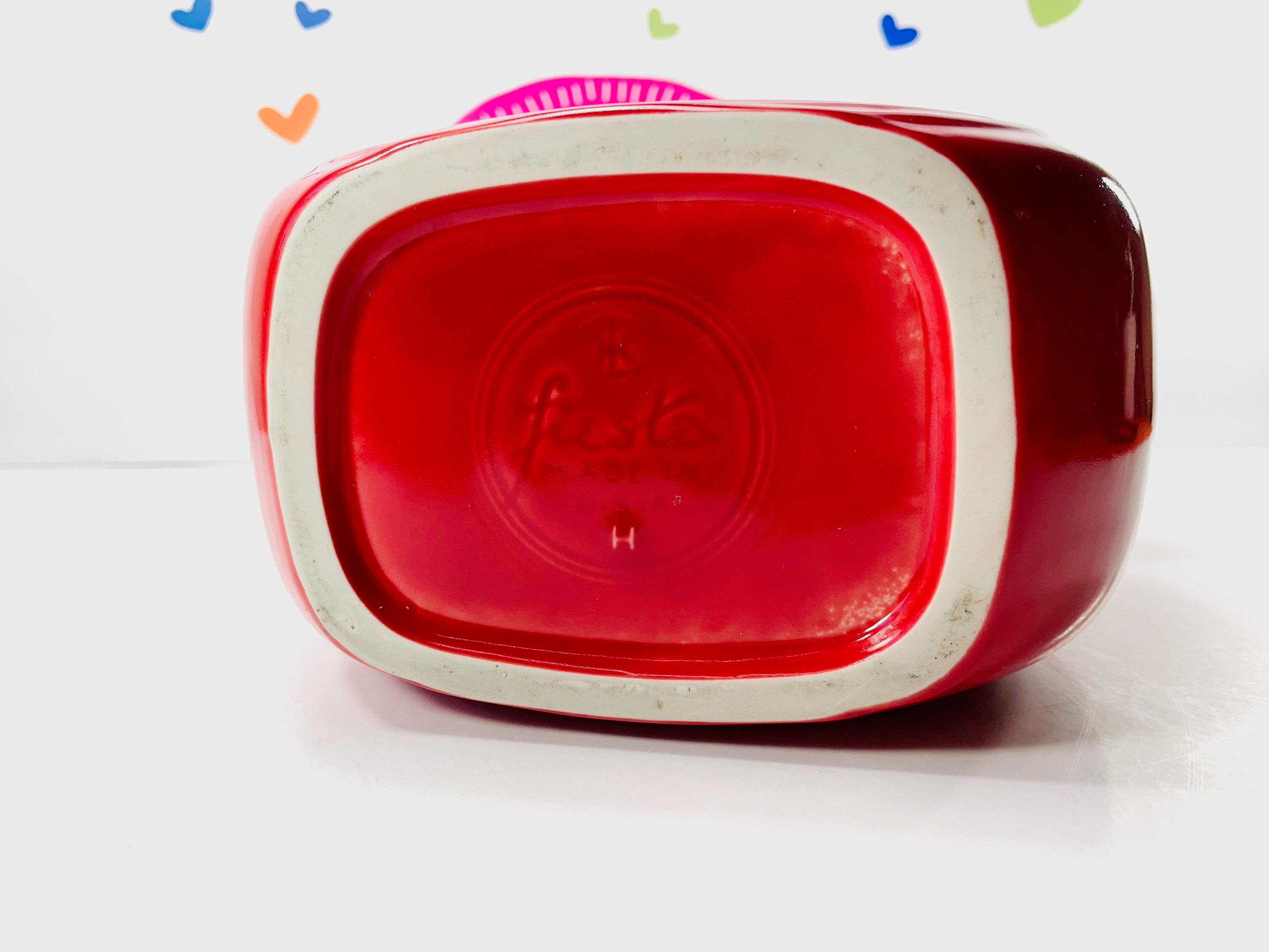 64 Oz Fiesta Scarlet Pitcher Red Fiesta Ware Pitcher Scarlet | Etsy