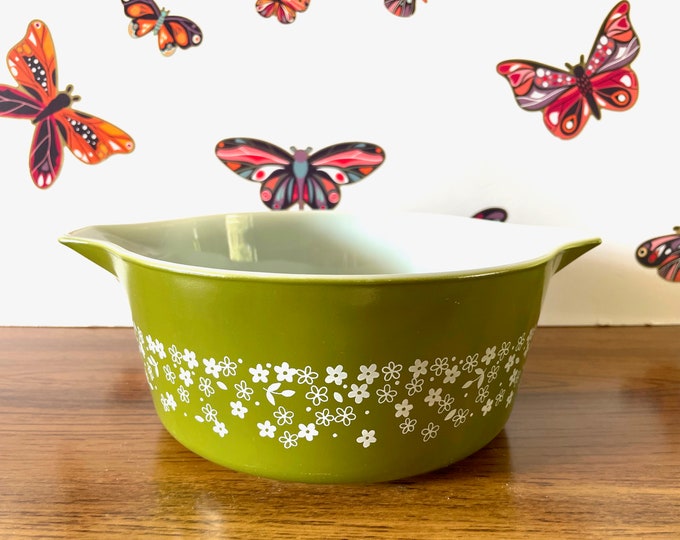 Pyrex Spring Blossom Casserole, Pyrex Spring Blossom 475, Pyrex Crazy ...