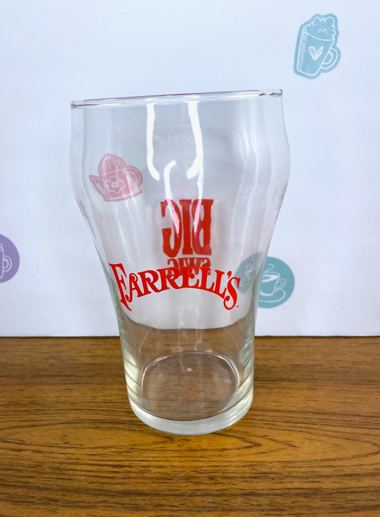 Farrell's Ice Cream Parlour Big Swig Glass 32 Ounce Soda - Etsy