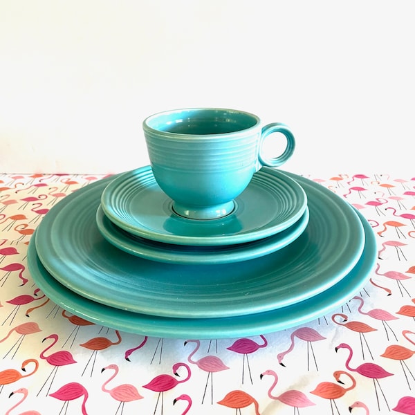Turquoise Dinnerware - Etsy