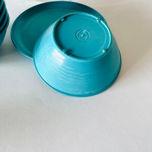 20 Pieces Spalding Ware Melamine Dinnerware, MCM Atomic Picnic Dining ...