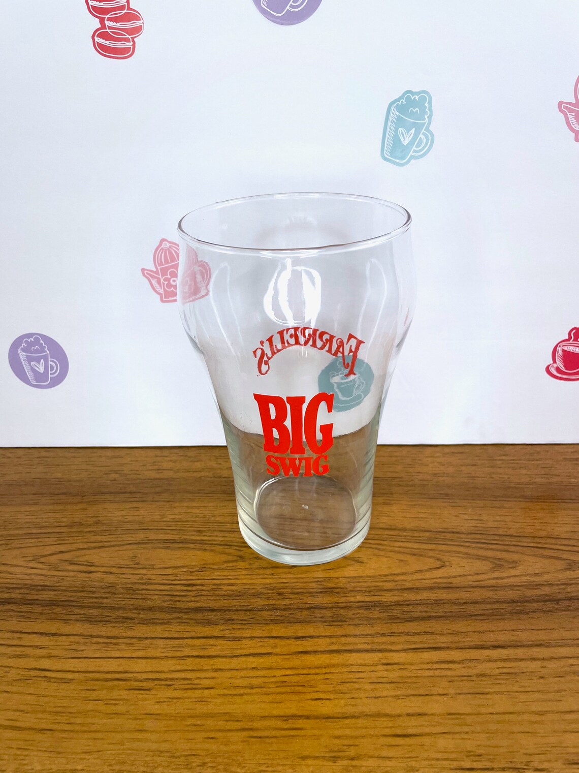 Farrell's Ice Cream Parlour Big Swig Glass 32 Ounce Soda - Etsy