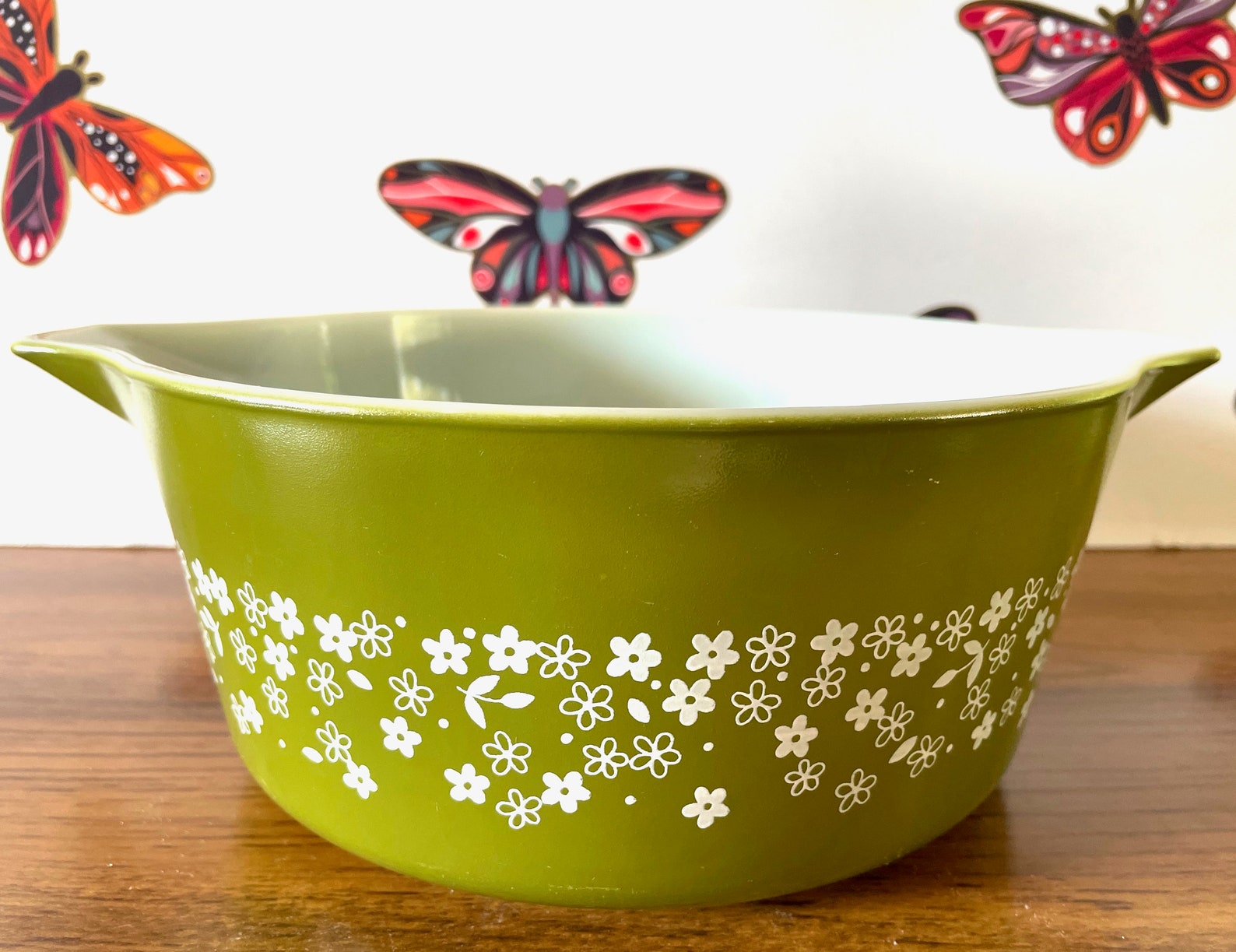 Pyrex Spring Blossom Casserole, Pyrex Spring Blossom 475, Pyrex Crazy ...