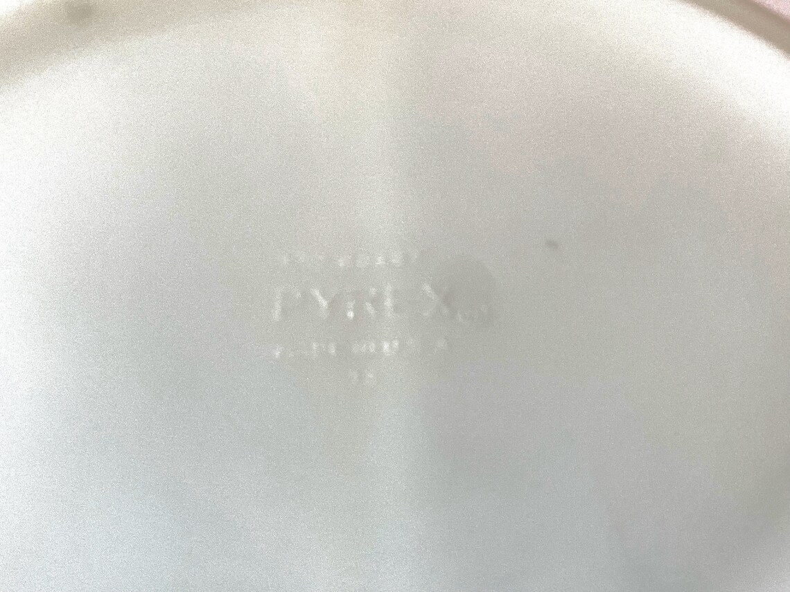 Pyrex Compass Snack Server Dish Pyrex Compass Divided Baking - Etsy