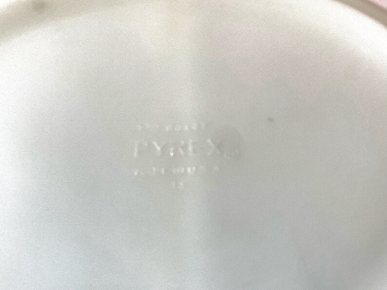 Pyrex Compass Snack Server Dish Pyrex Compass Divided Baking - Etsy