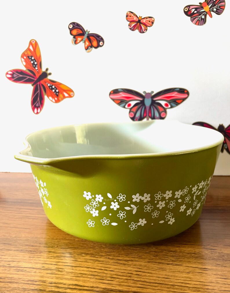 Pyrex Spring Blossom Casserole Pyrex Spring Blossom 475 - Etsy