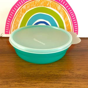 4 Tupperware Crystalwave Bowls, Pastel Tupperware Cereal Bowls ...