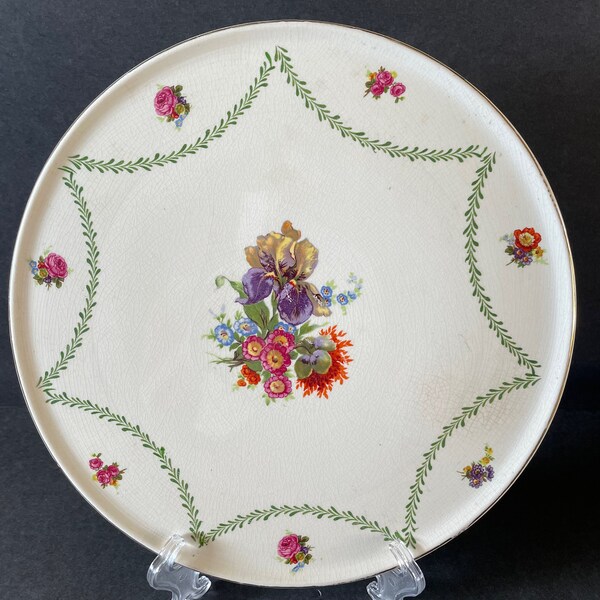 Antique Cake Plate - Etsy