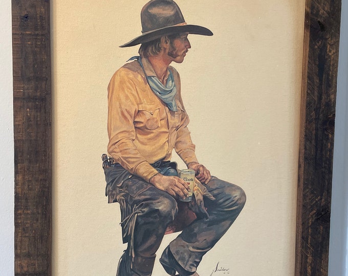 Gordon Snidow "colorado Coolade" Limited Edition Coors Cowboy Western ...