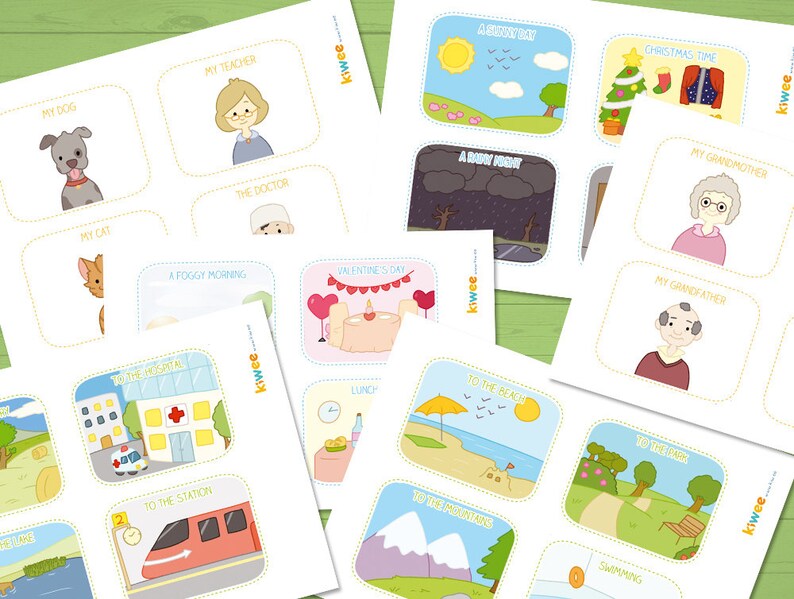 Printable Create Your Story Game Board GAME for Kids - Etsy