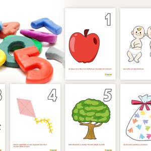 Printable Playdough Mats to Learn the Numbers, Reading and Counting ...