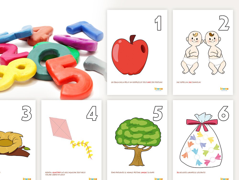 Printable Playdough Mats to Learn the Numbers Reading and - Etsy