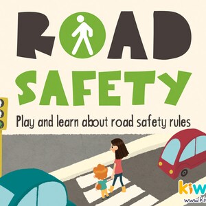 Road Safety, Activity Book for Children, Preschool, Kindergarten ...