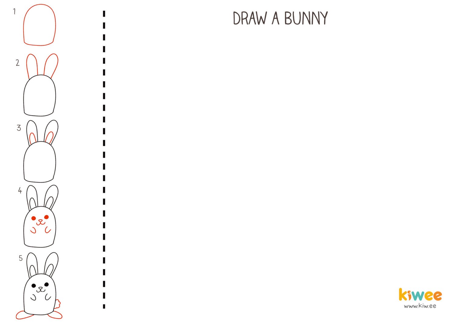 Printable Activity for Kids Learn to Draw // Step by Step Drawing - Etsy