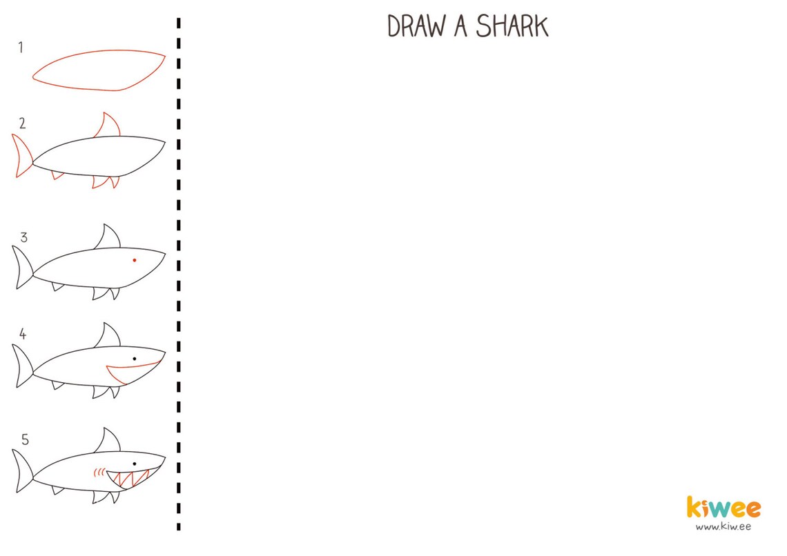 Printable Activity for Kids Learn to Draw // Step by Step Drawing - Etsy