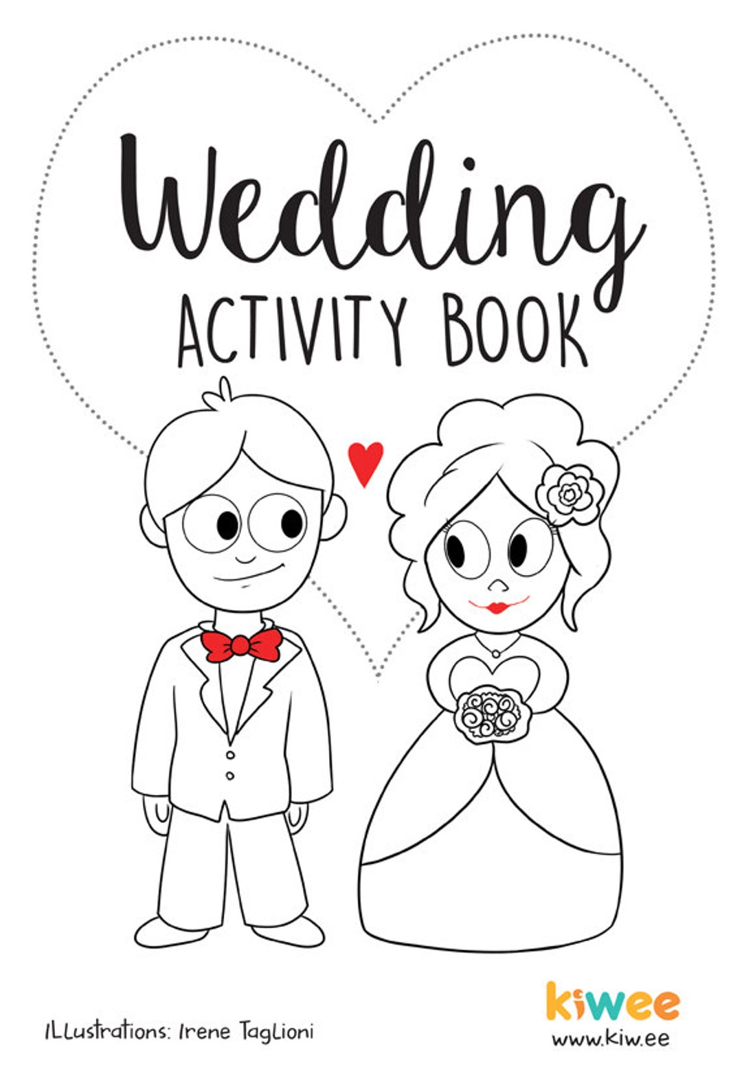 Wedding Activity Book Printable PDF - Etsy