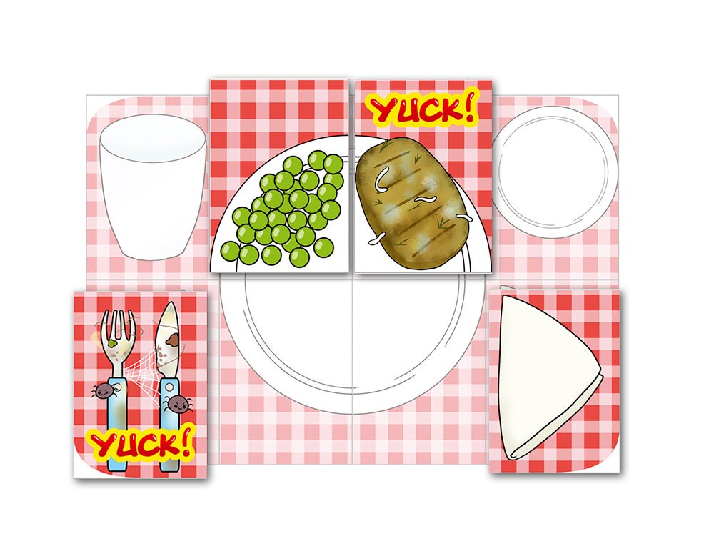 Printable Board Game YUCK Preschool Kindergarten Primary - Etsy