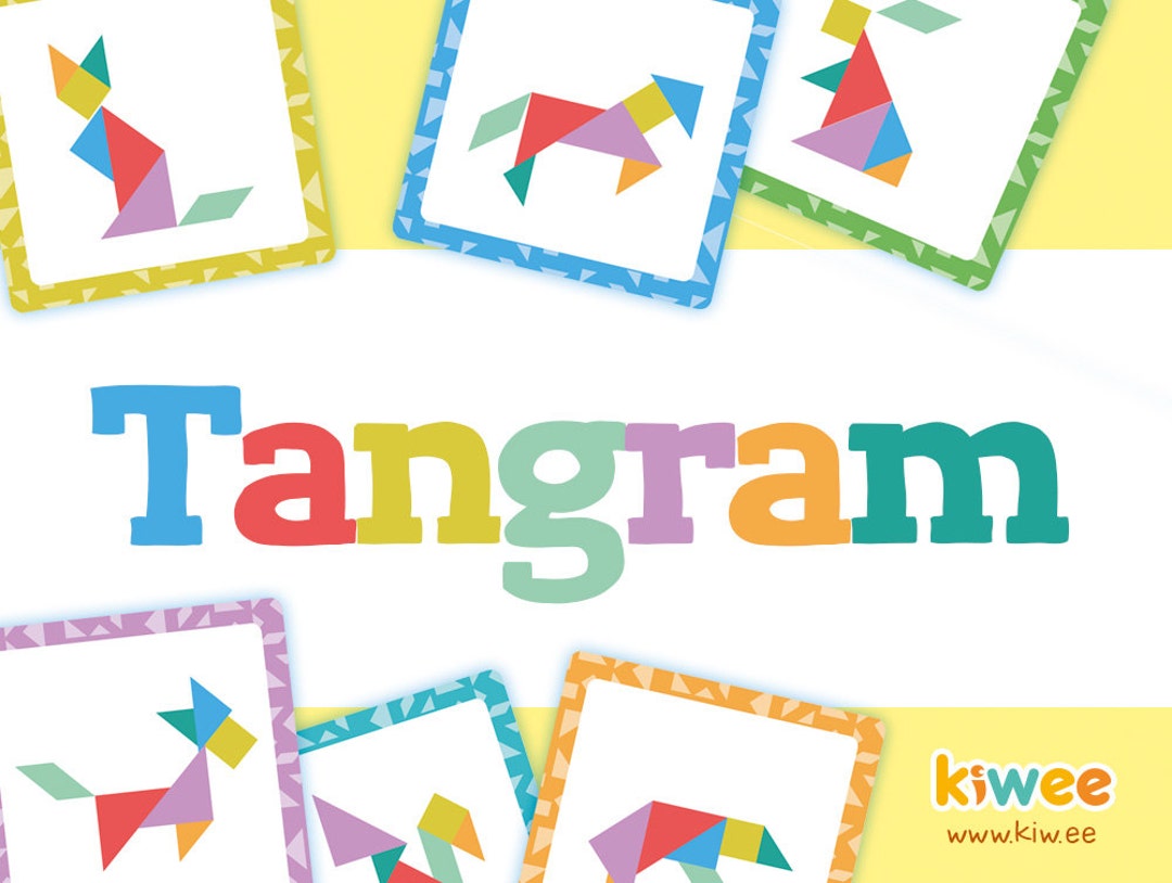 Printable TANGRAM GAME Form Montessori Geometry Puzzle Tangrams Games ...