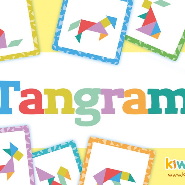 Tangram Puzzle - Etsy UK