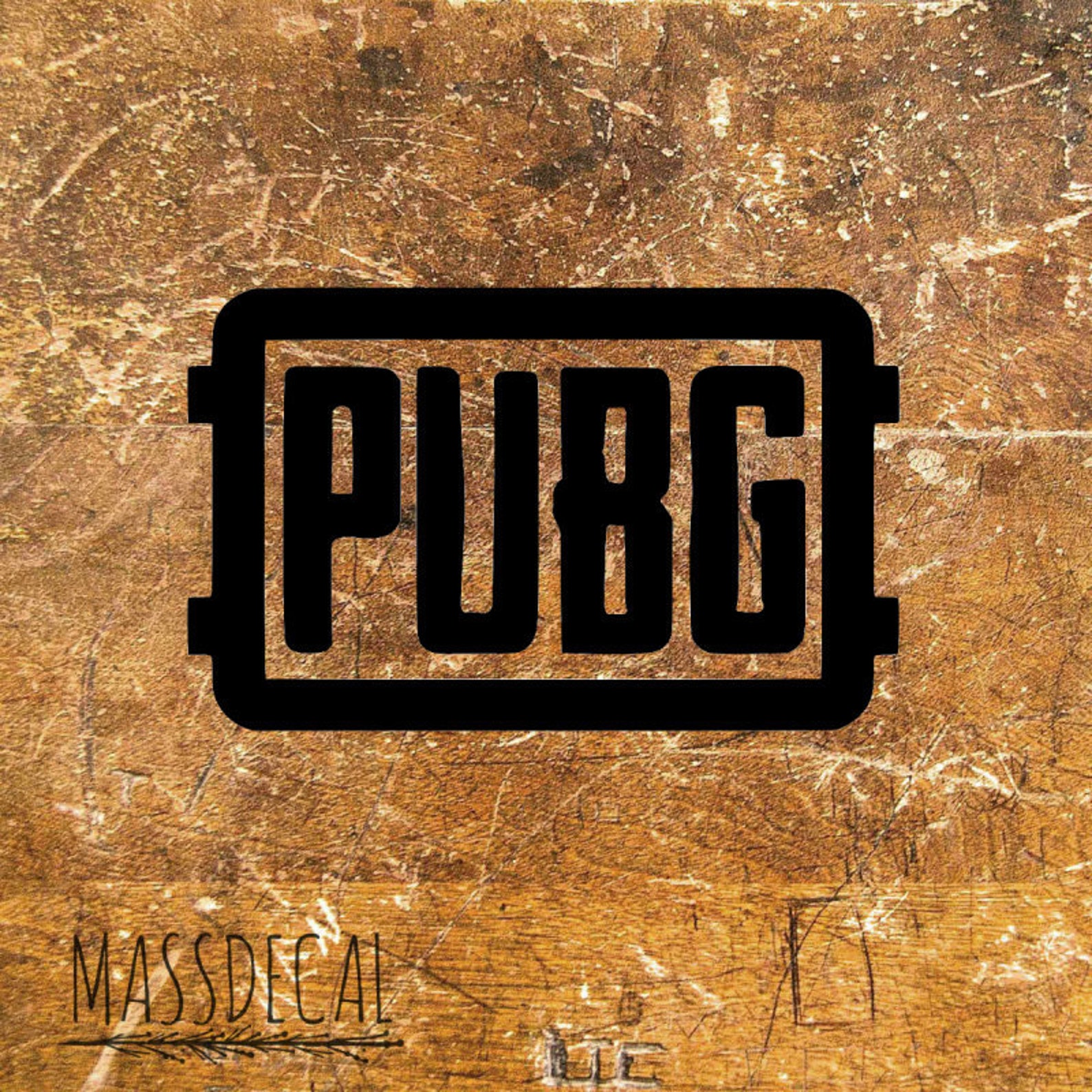 PUBG Inspired Decal Sticker Player Unknown Battlegrounds Car - Etsy