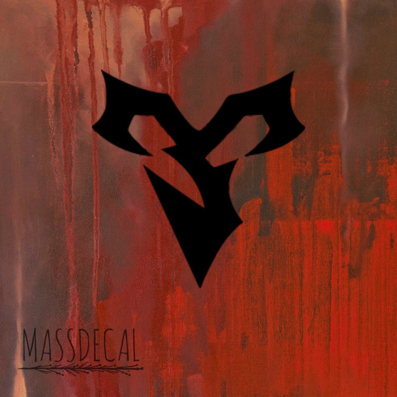 Final Fantasy 10 Inspired X Tidus Jecht Symbol Decal Sticker - Etsy