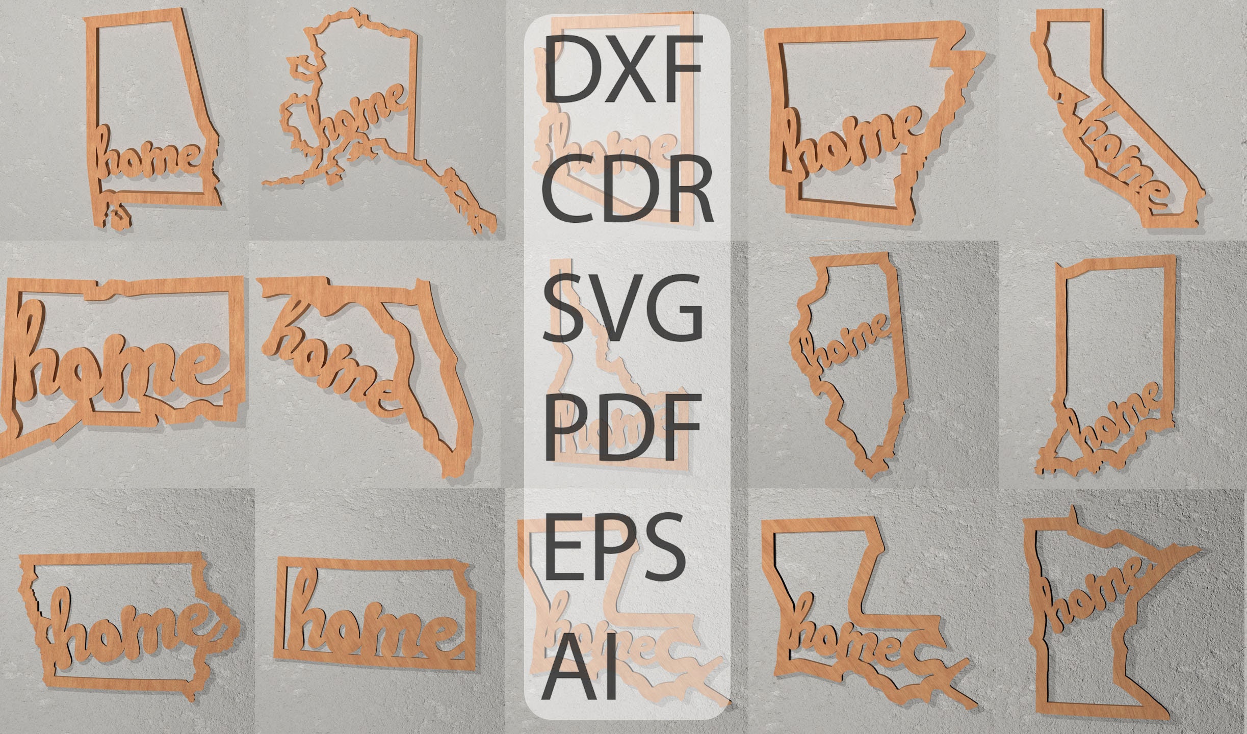 Scroll Saw Name Patterns