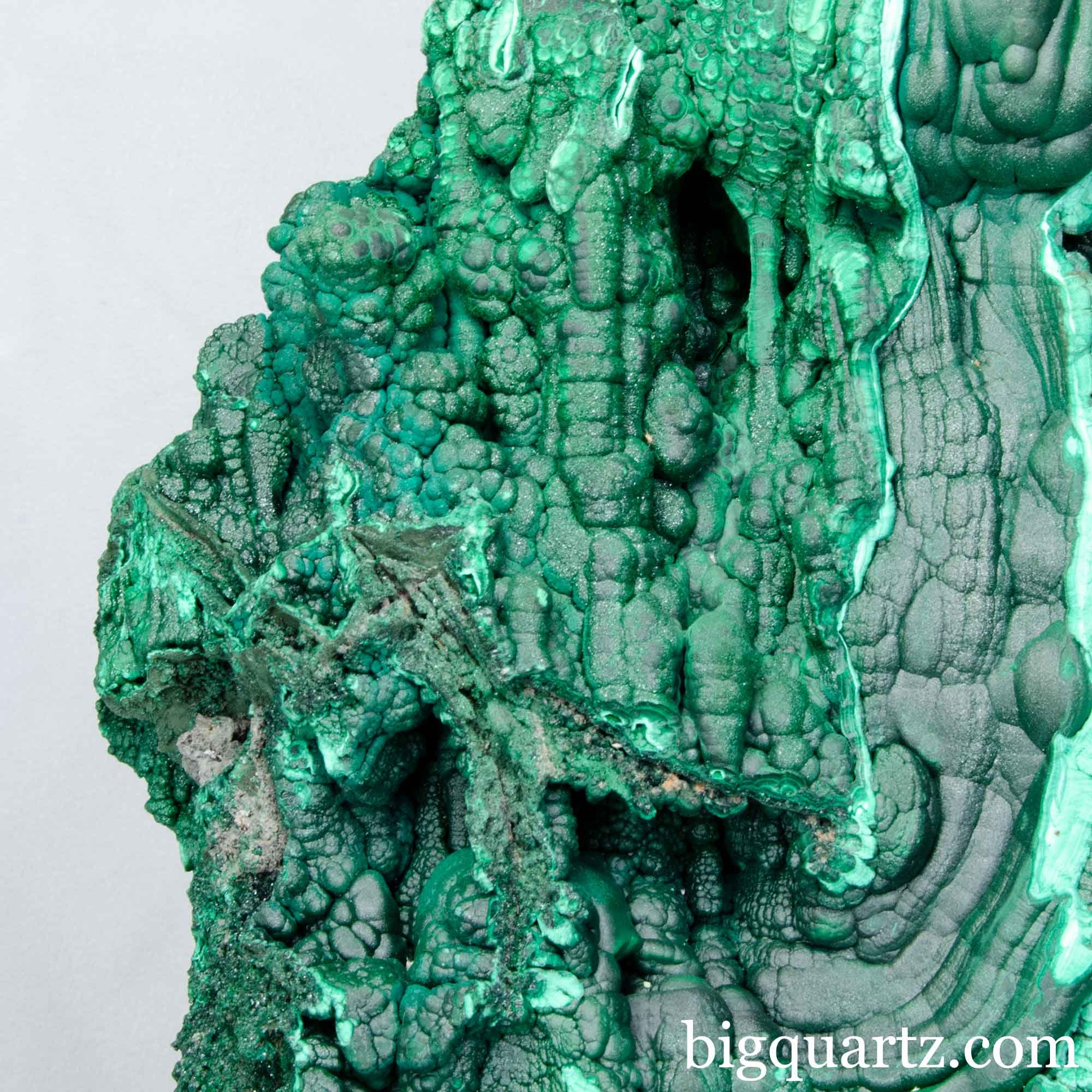 Botryoidal Malachite Large Mineral Specimen, 33.6 Pounds, 13.5 Inches ...