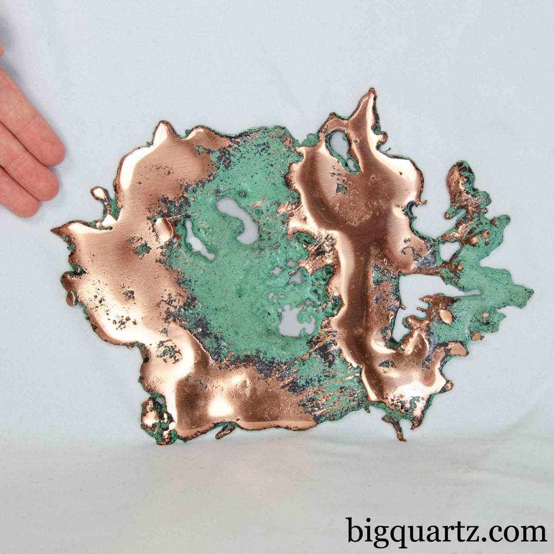 Copper "splash" Sculpture, 9.75 Inches, 1.9 Pounds (#H0316 Michigan) - Etsy