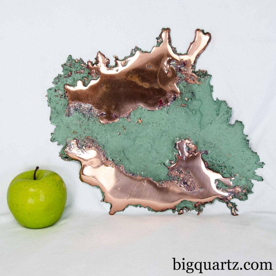 Copper "splash" Sculpture, 12.6 Inches, 3.6 Pounds (#H0304 Michigan) - Etsy