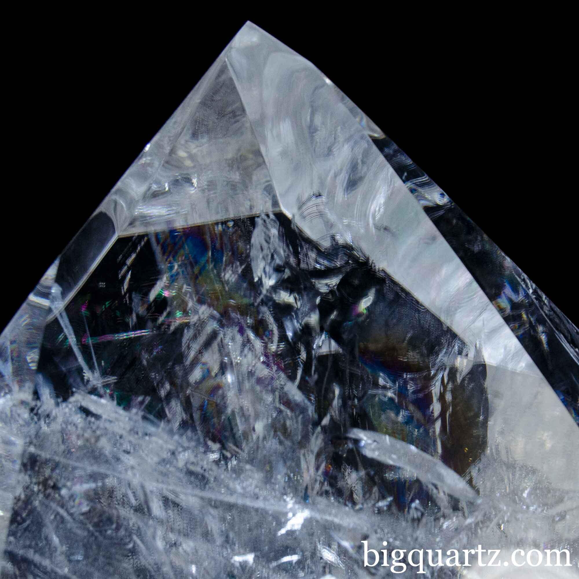 Large Quartz Crystal on Light Stand, 30 Pounds (brazil #G0302) 10.5 ...