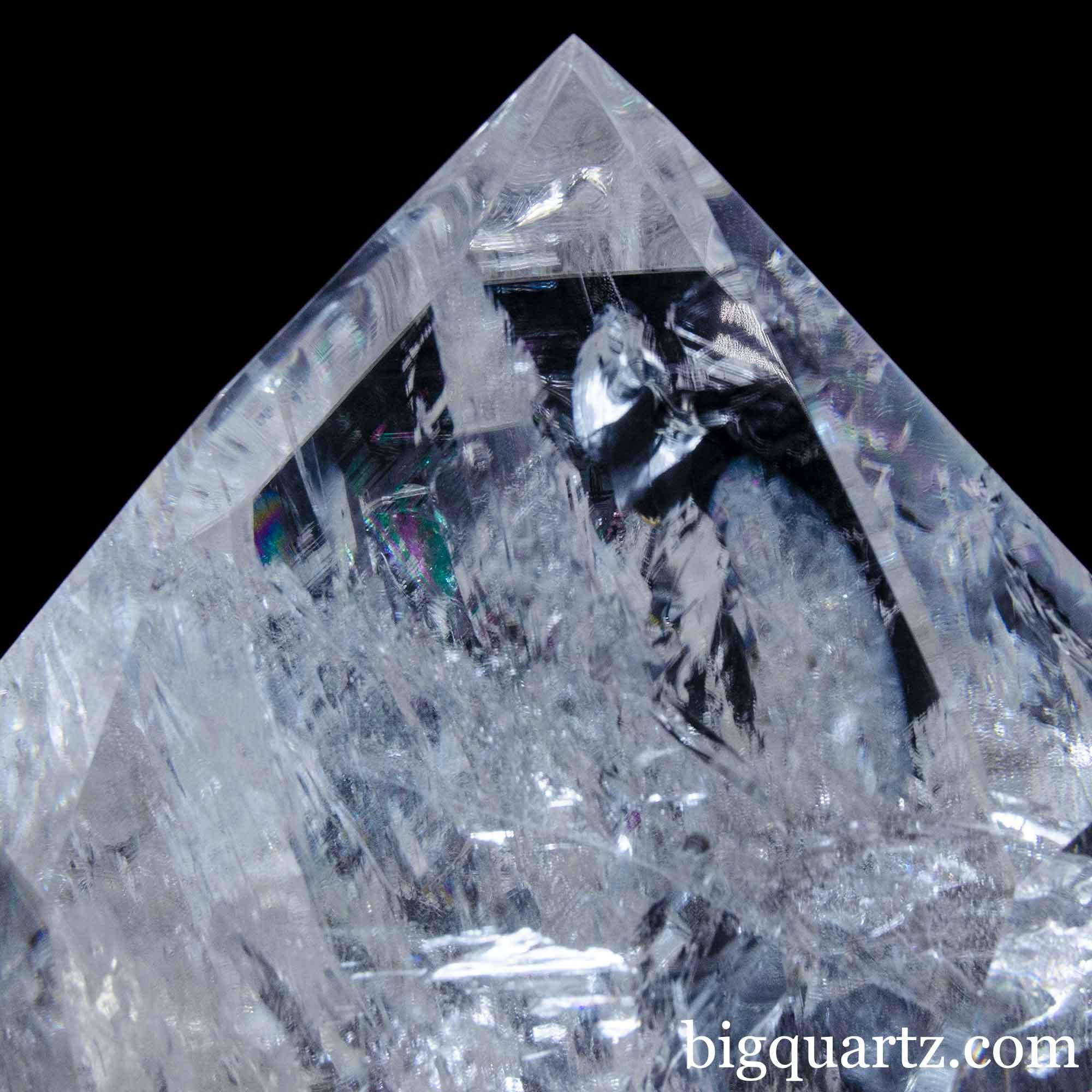 Large Quartz Crystal on Light Stand, 30 Pounds (brazil #G0302) 10.5 ...